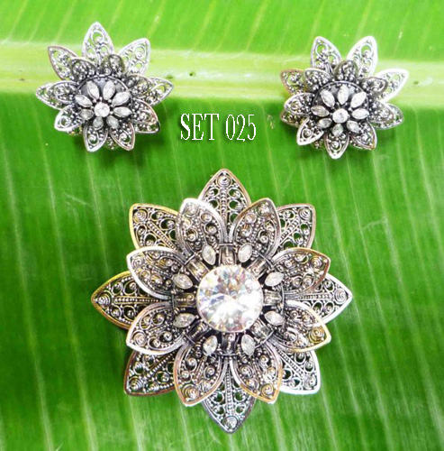 Puri Bali Silver: 1 set perhiasan perak bakar