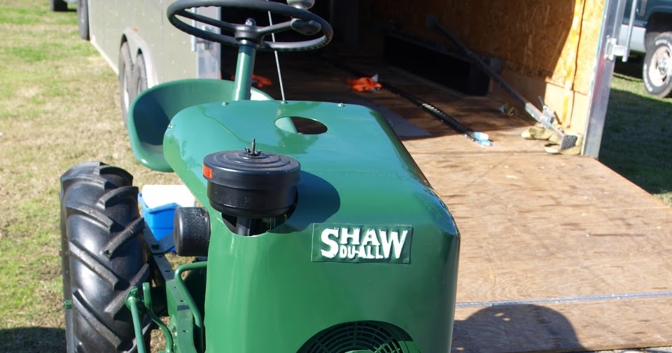The Iron Mule: Shaw Du-All Model N 8 Garden Tractor