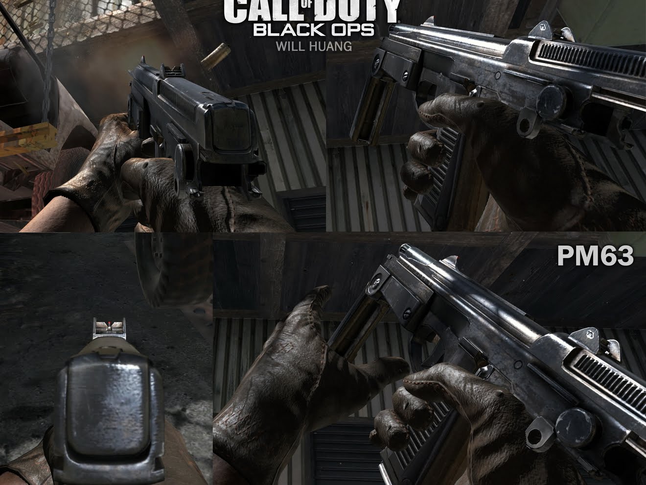 Will's Art: Call Of Duty: Black Ops Weapons Portfolio
