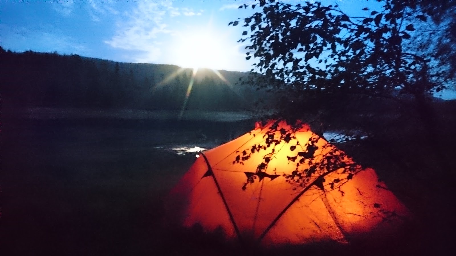 Vigdis på tur: Telttur til Fjellvannet