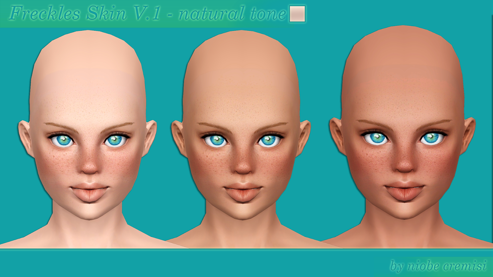 freckles skin v1 by niobe cremisi - Niobe Cremisi