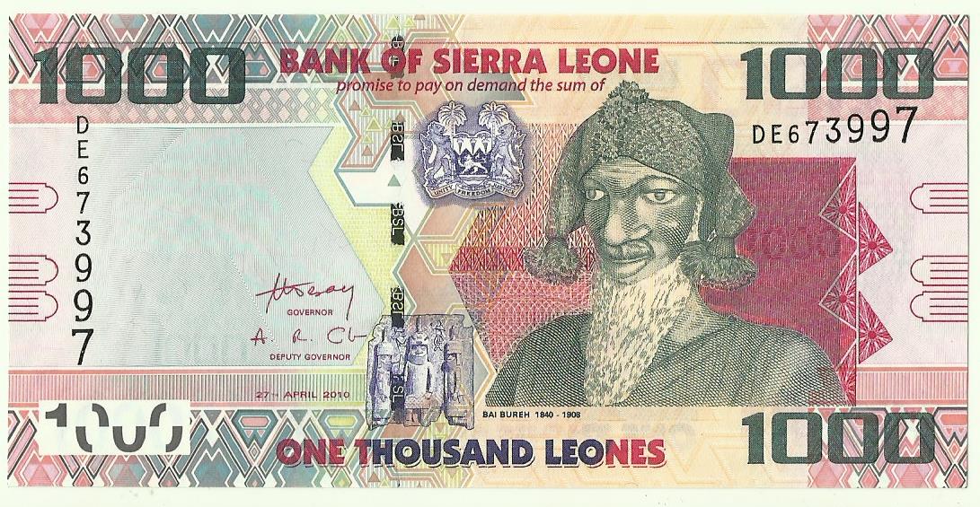 Coin n Currency Collection: Banknotes of Sierra Leone