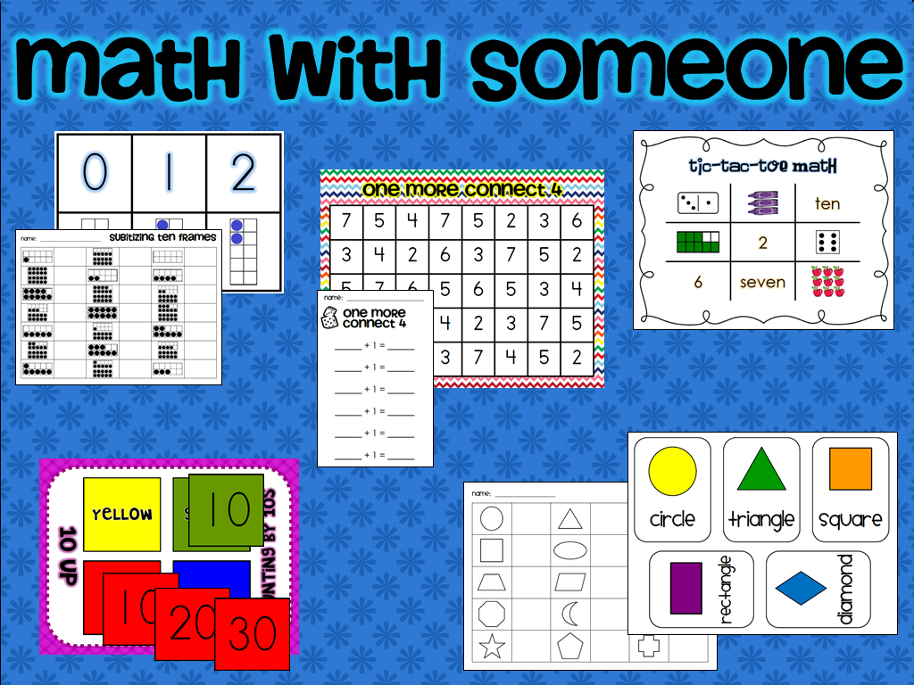First Grade Garden: Back to School Math Centres