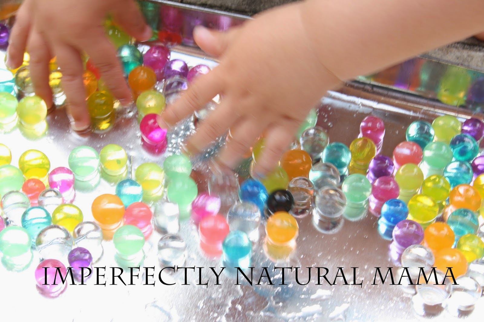 Hello!: Fun Things to do with Toddlers - Hammering Water Beads