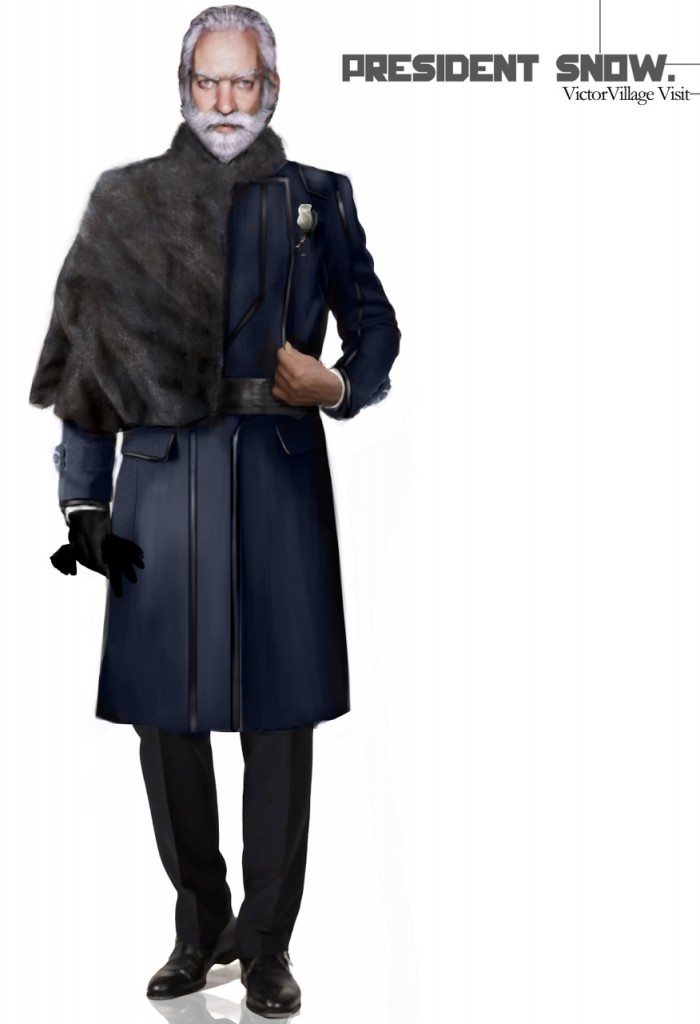 Welcome to District 12: Catching Fire Costume Illustrations!