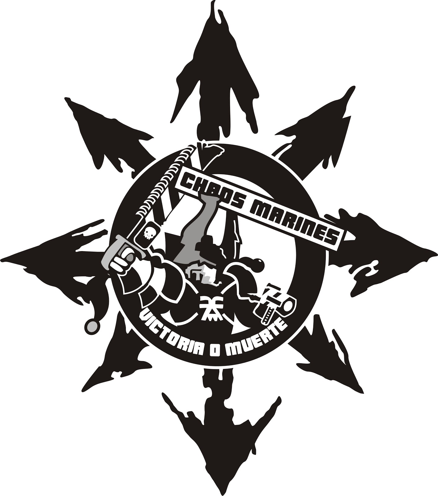 Nadia Pinto DG : Chaos Marines Warhammer 40.000