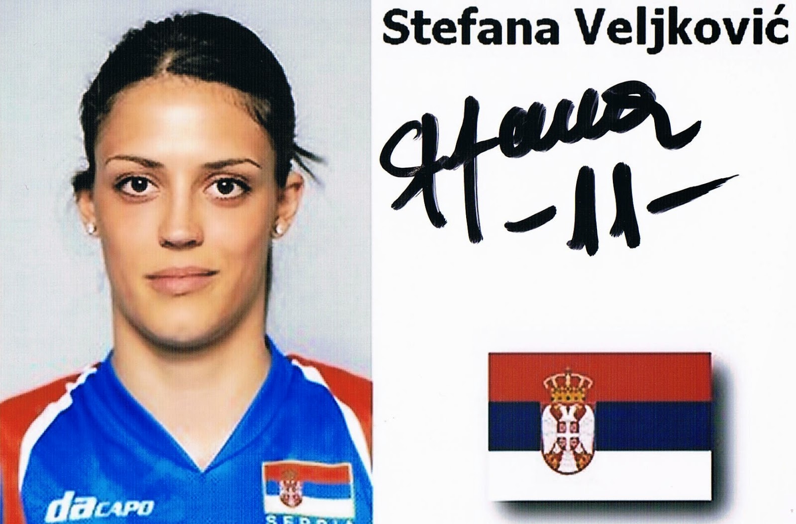 Autografy MP: 171-173. Maja Ognjenovic, Ana Bjelica, Stefana Veljkovic