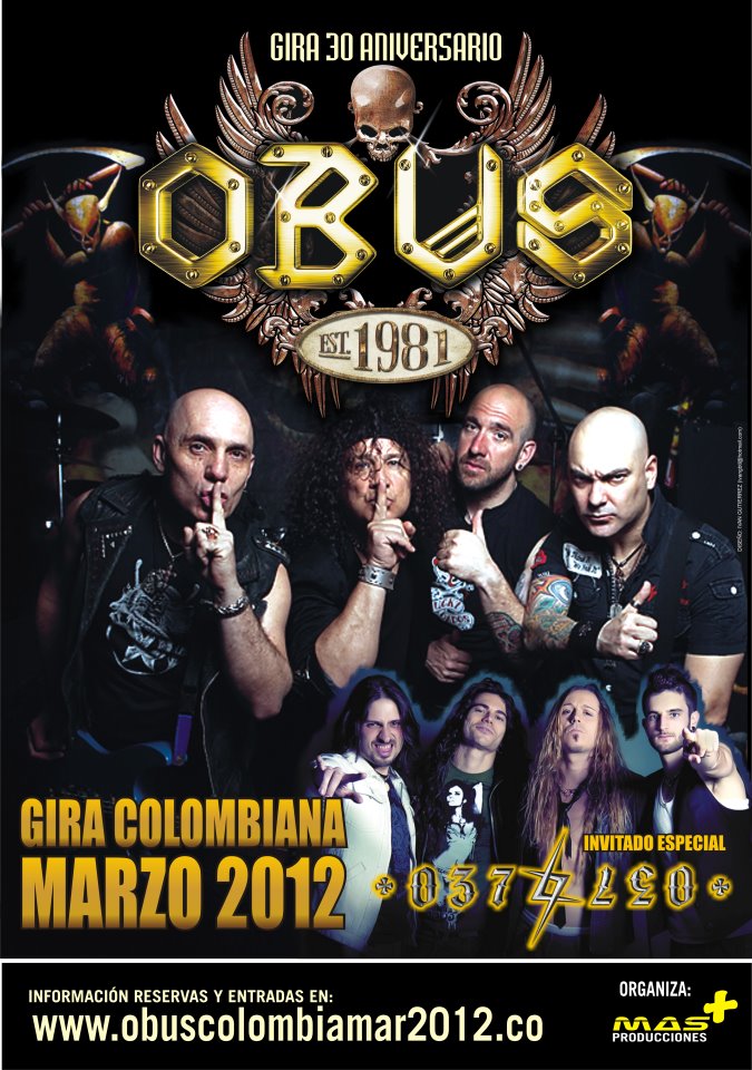 FANZINE METAL AGE | Heavy Metal 'till The End: OBUS CELEBRANDO SU 30 ...
