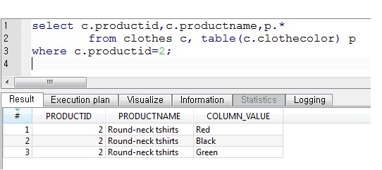 Object Relational Database Features Implemented With Oracle Dotnetspidor A Dot Net
