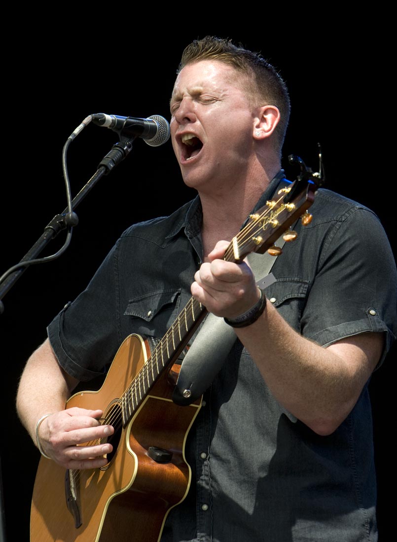 Damien Dempsey from Dublin Performing at Brighton Music Hall in Boston ...