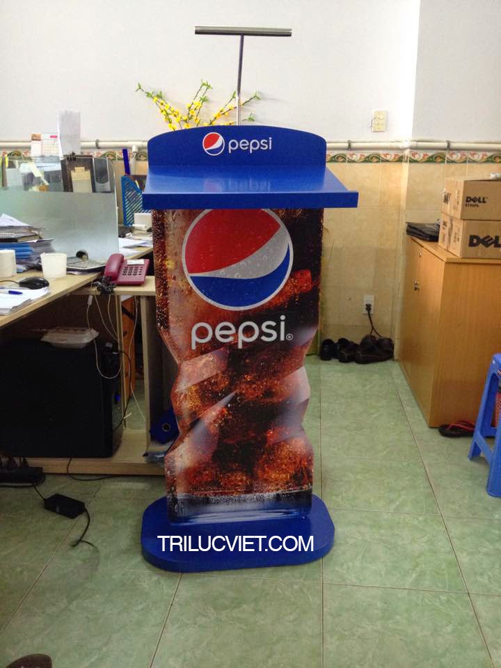 SẢN XUẤT THIẾT KẾ VẬT PHẨM TRƯNG BÀY QUẢNG CÁO: DUMMY VÀ SIDEBURN QUẢNG CÁO