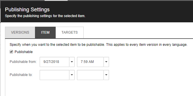 Tools you should use: Sitecore Scheduled Publish Module
