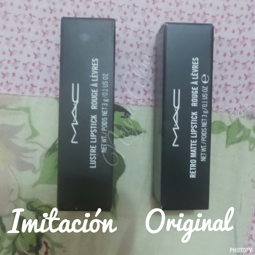 ¿Còmo saber si mi labial MAC es original o copia?
