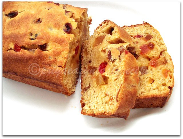 Priya's Versatile Recipes: Fruit Cake
