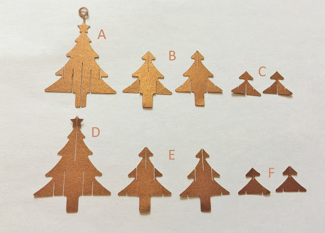 Silhouette UK: Sliceform Christmas Tree with FREE Cut File - 2nd Day of ...