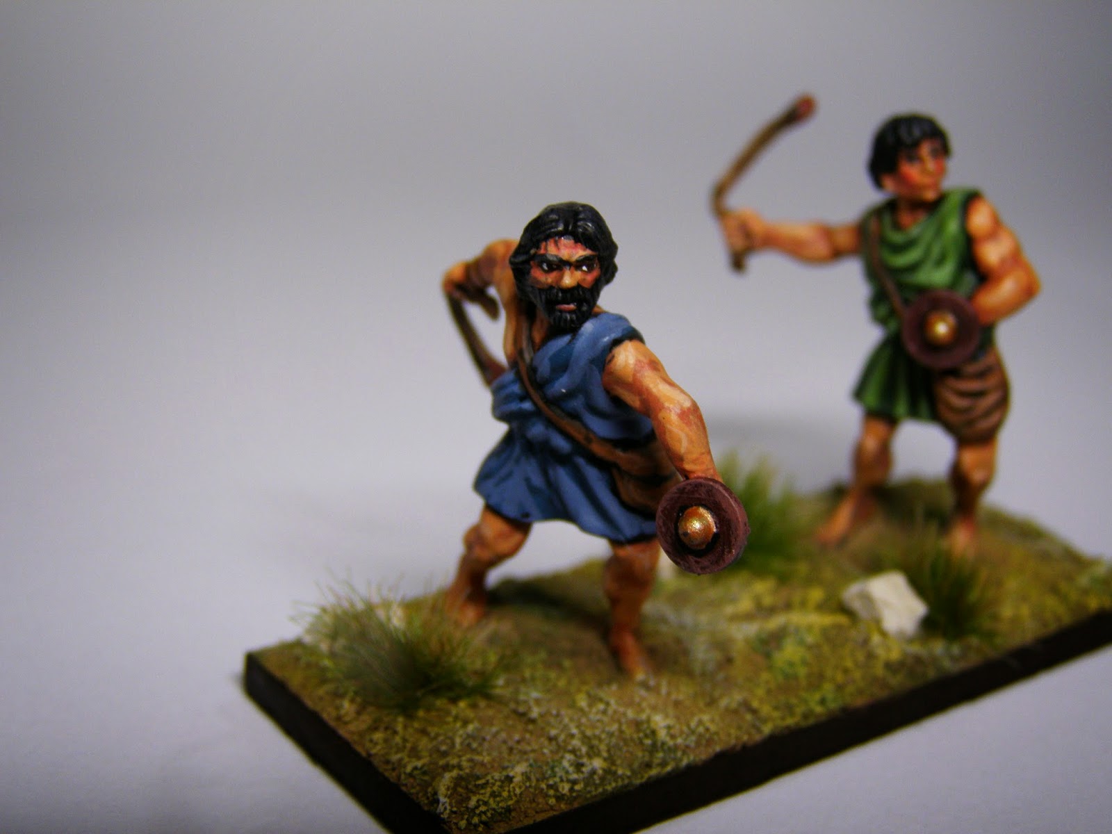 Light Bobs and Paint Blobs: Rhodian Slingers
