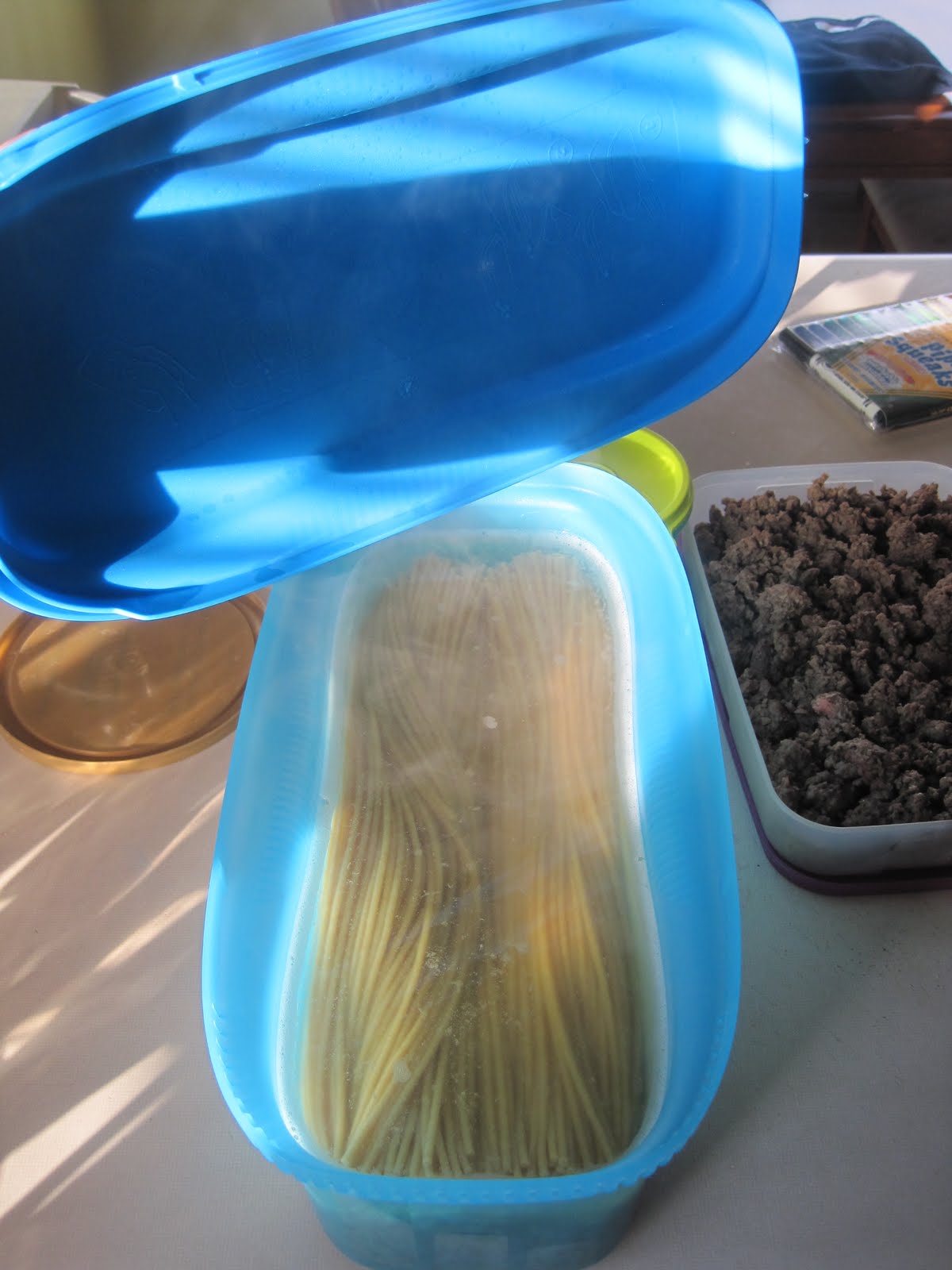 Tupperware You Are: Microwave Pasta Maker