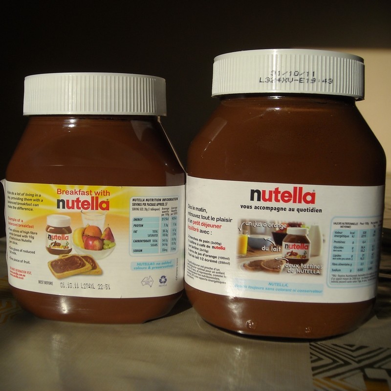 Sur les traces de Cook: Le Nutella de Pâques