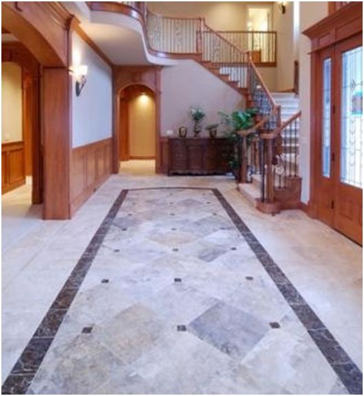 Tiles design and Tile contractors: Floor tiles design for hall small ...