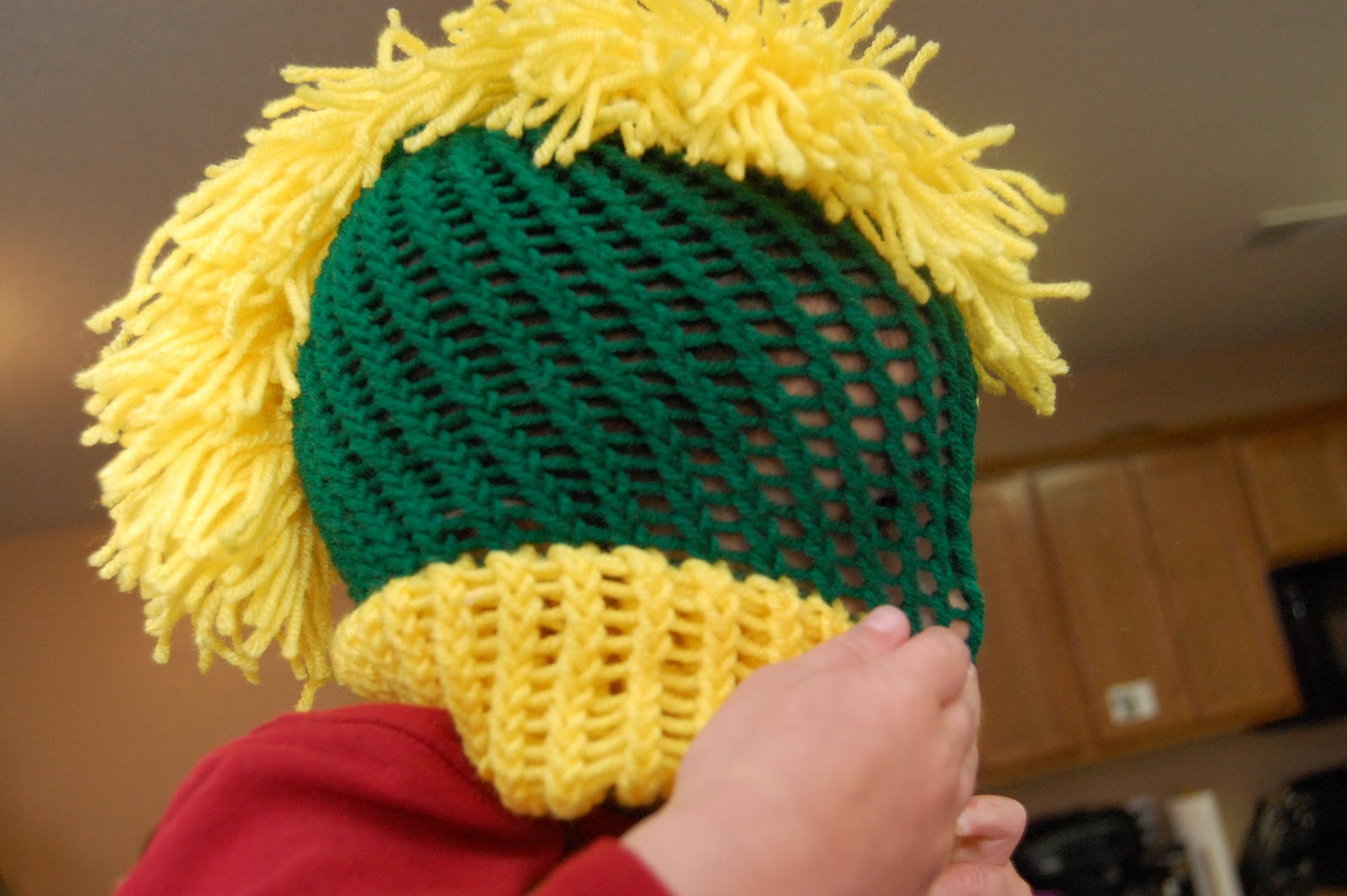 Mohawk Knit Hat DIY (without actually knitting) | So Here's My Life...