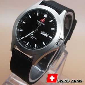 Swiss Army Black - Jam Tangan Keren untuk Pria - CB Simple Store