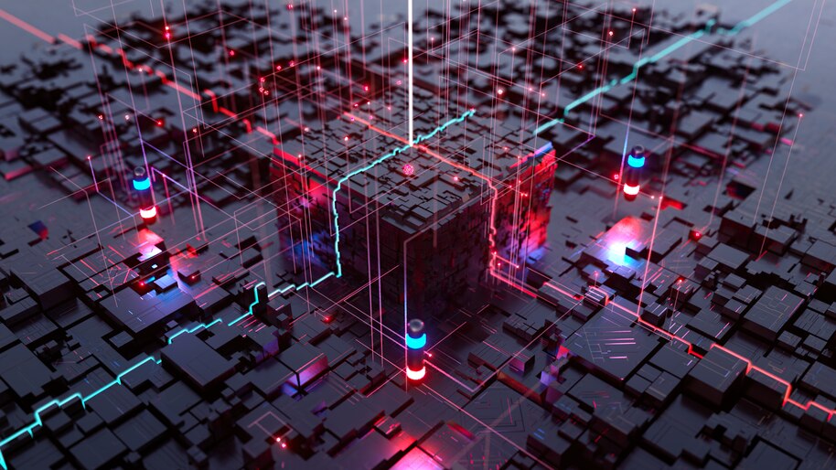 Digital Art, Cube, Technology, 4K, #6.1281 Wallpaper PC Desktop