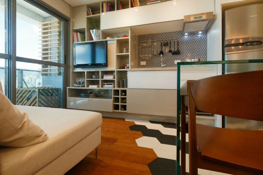 Blog Achados de Decoração : A KITNET DECORADA DESSA MOÇA TEM TUDO NO ...