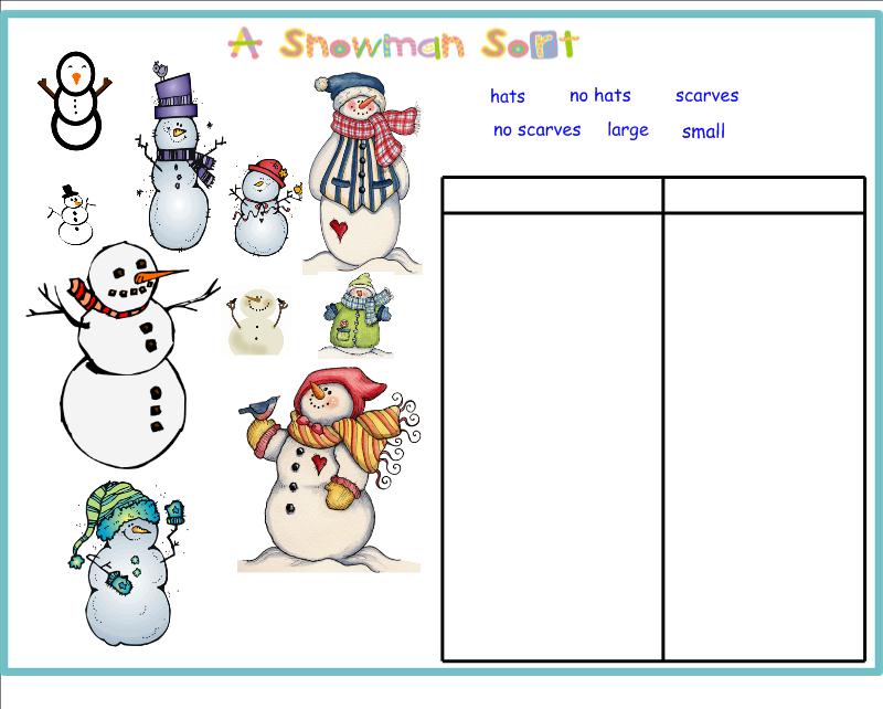 A Teacher's Touch: Snowman Freebies Galore!