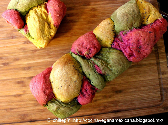 El chiltepín, la dulce cocina vegana : Pan de tres vegetales (zanahoria ...