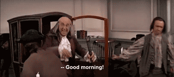 It's a Palindrome.: Your first year, post-grad. As told by the movie 1776