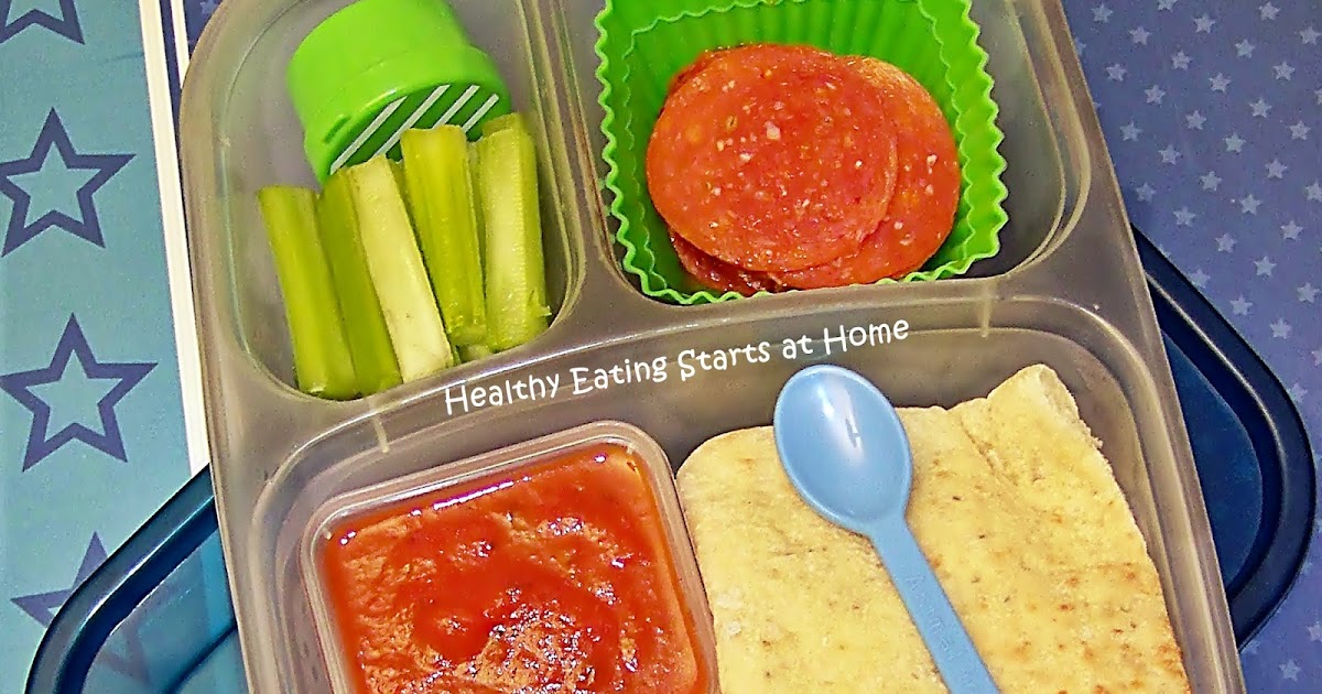 Healthy Eating Starts at Home: School Lunches: Pepperoni Pizza Lunchables