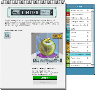 Blog HabbonicNews: RARO LTD HABBO HIGH SCHOOL NO CATÁLOGO