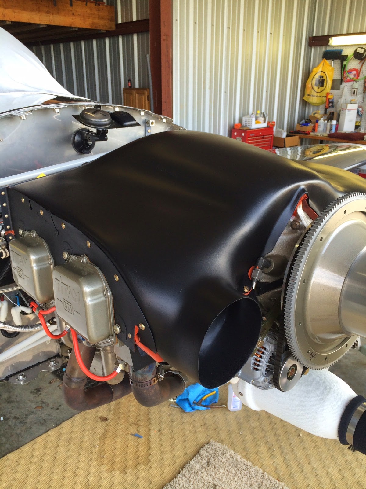 Welcome to JT's RV8 Aircraft Factory!: The Plenum is shaped, sanded ...