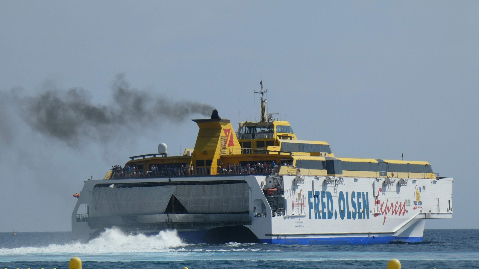 FERRYBALEAR: Parada Técnica para el "Benchijigua express" de Fred.Olsen ...