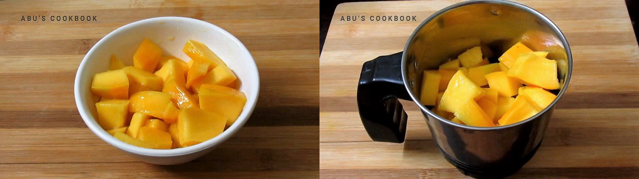 Mango Kesari recipe | Mango sheera | Mango Suji halwa - Abu's Cookbook