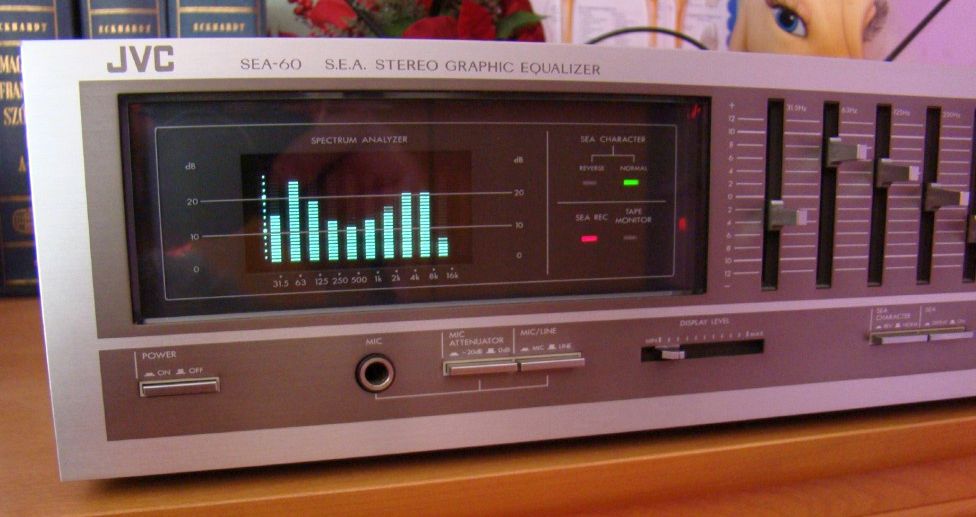 JVC SEA-60 - Graphic Equalizer | AudioBaza