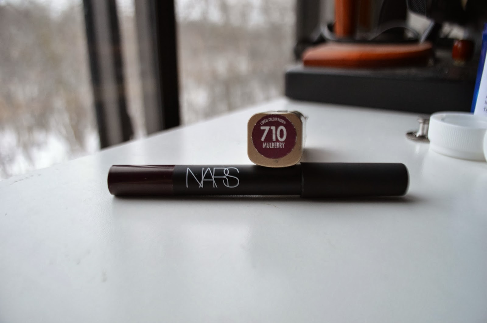 Good Morning Minneapolis: NARS Train Bleu + L'Oreal Mulberry