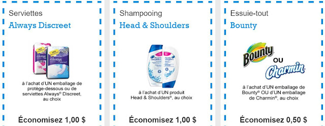 41 nouveaux coupons rabais Procter & Gamble | Coupons au Québec
