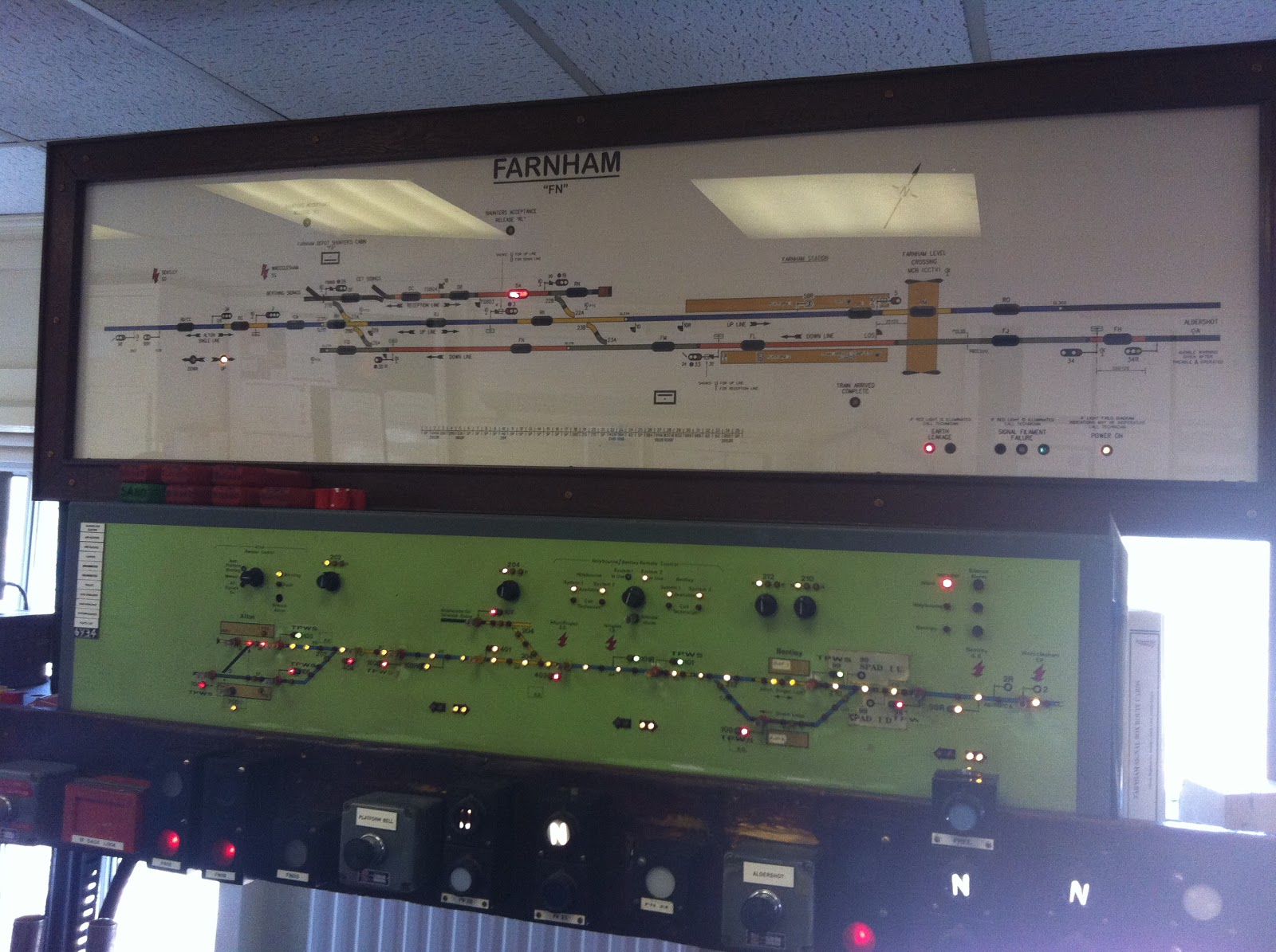 Becoming a driver: 16-02-2012 Signalboxes