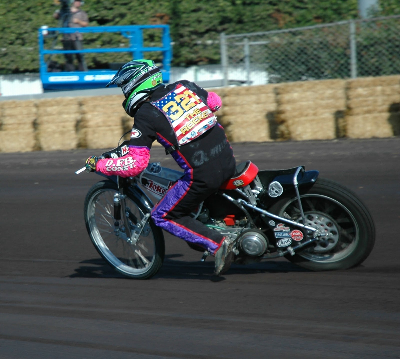 POPPA WHEELIE: Long Track Speedway Pomona, California