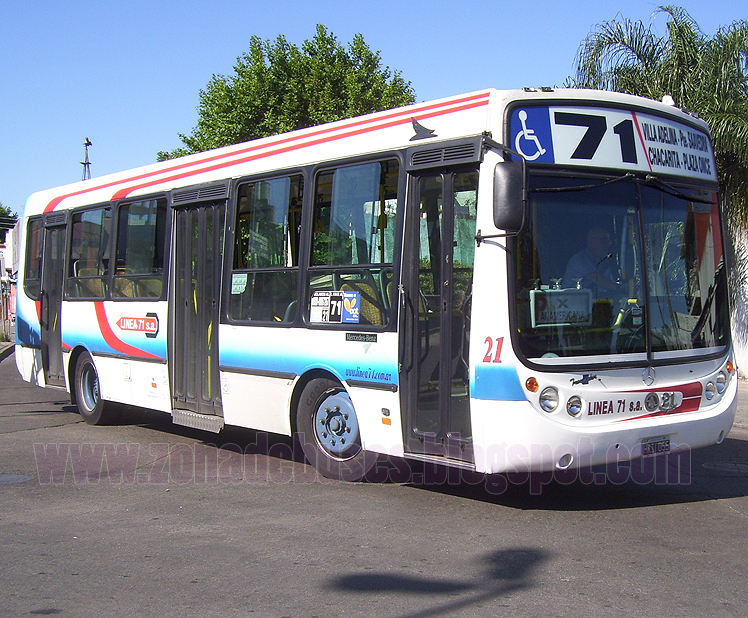 Colectibus - Zona de Buses: LINEA 71