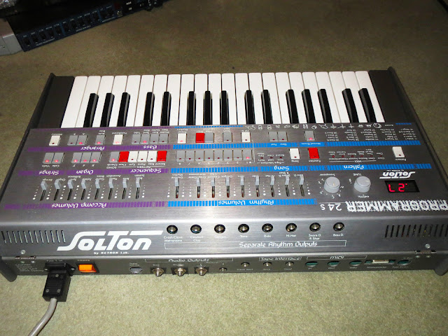 MATRIXSYNTH: Solton Programmer 24S Italo Disco Keyboard Synth with Extras