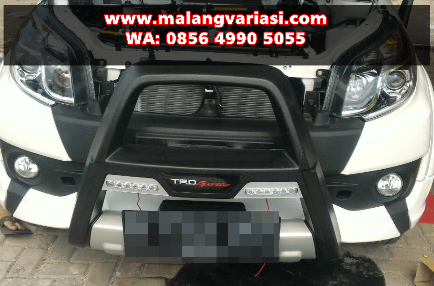 Jual Bemper Depan Tanduk Fortuner / Pajero TRD Sportivo - Variasi Mobil ...