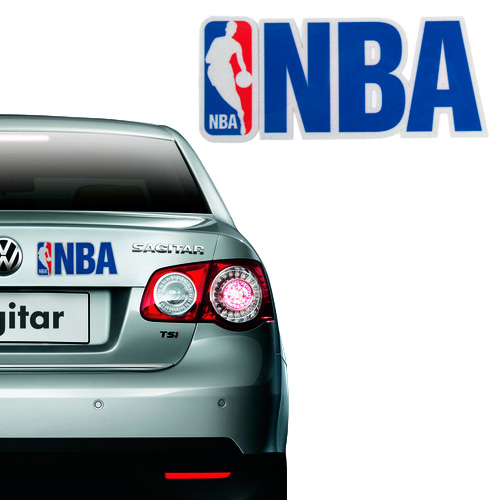 IBUZone: Sports car decals with NBA logo