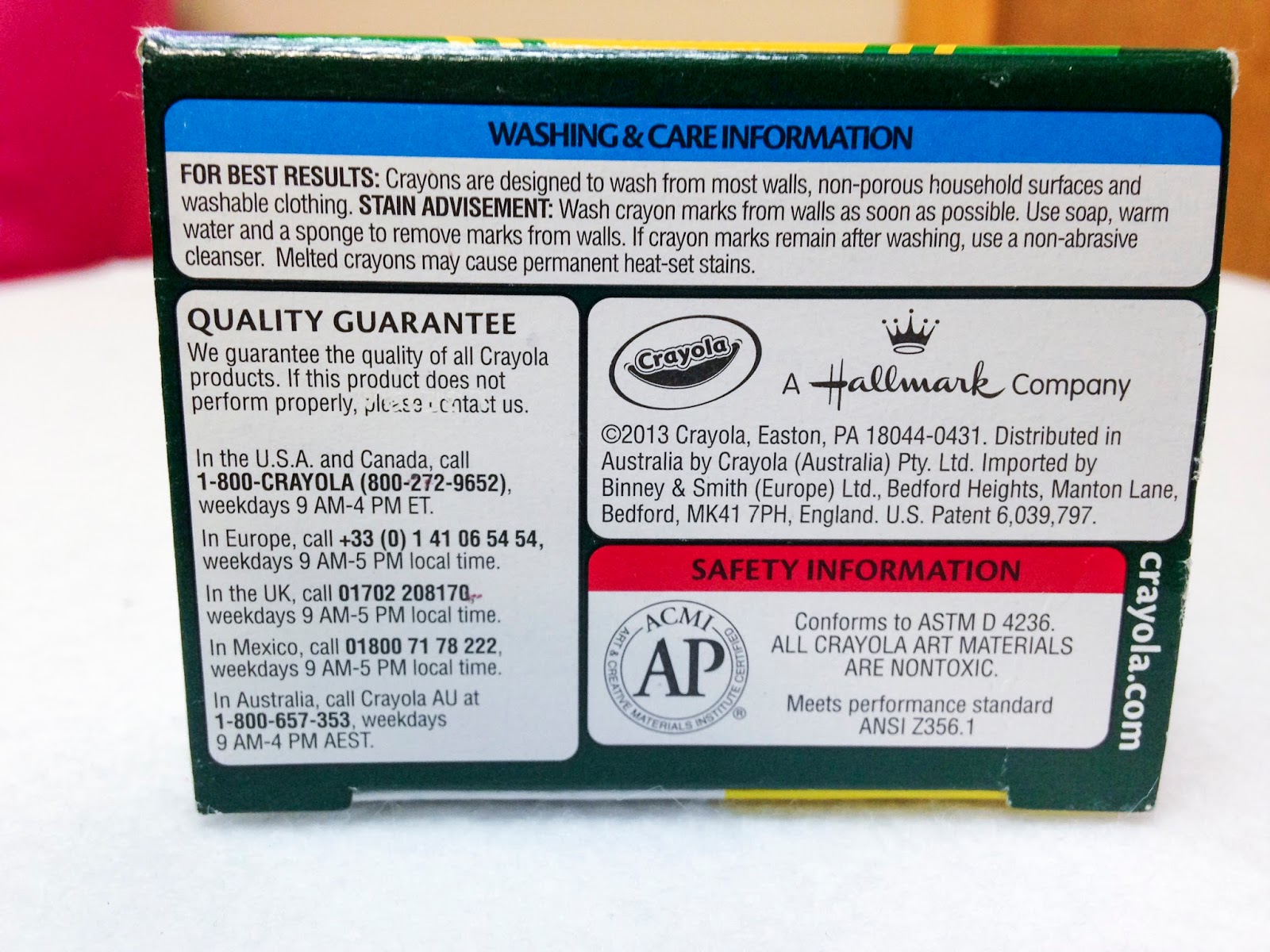 Ultra Clean Washable Crayons: What's Inside the Box | Jenny's Crayon ...