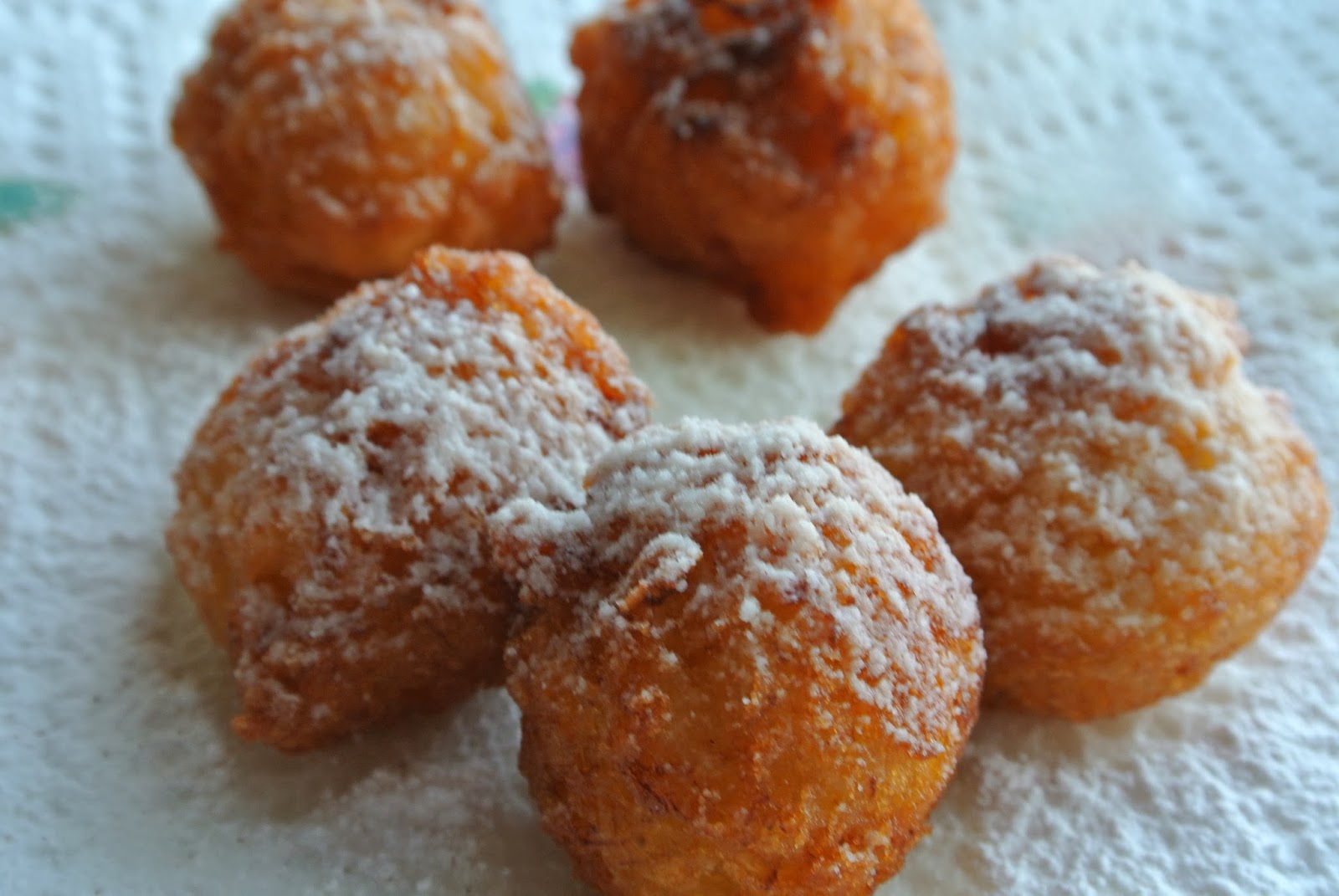 The Food On My Shirt: Banana Coconut Fritters