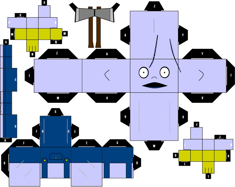 Dr. Theda's Crypt: A few More From "Cubee-Craft...