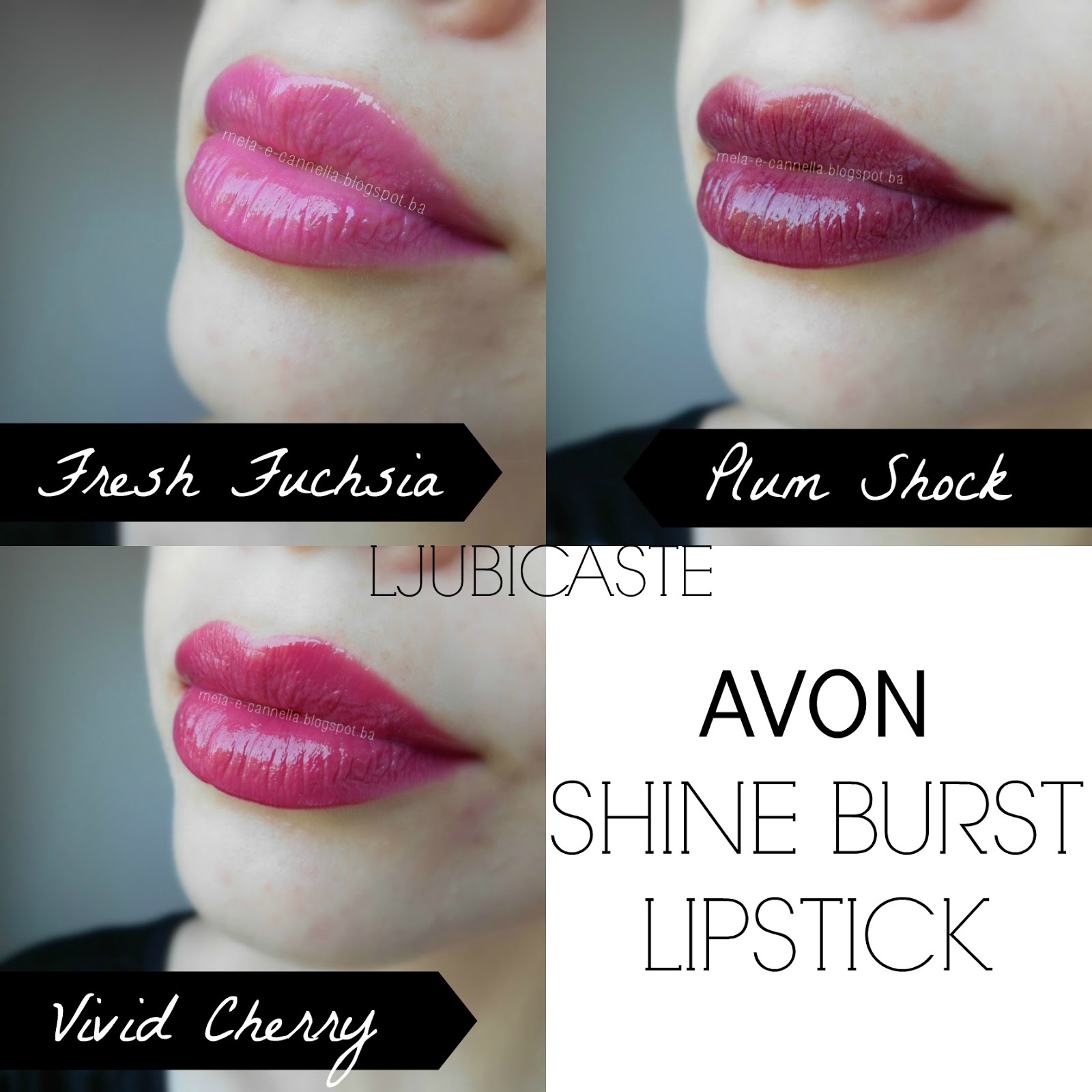 mela-e-cannella: Avon - Shine Burst lipstick - Fresh Fuchsia