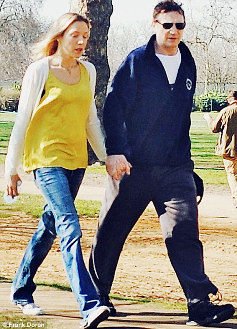 The girl helping Liam Neeson to mend his broken heart ~ dailyceleb