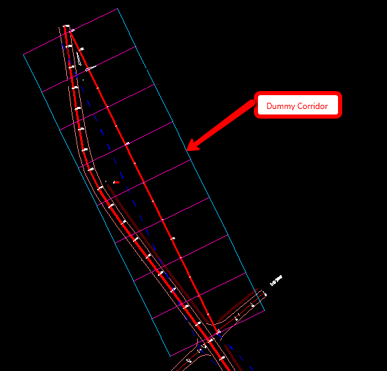 Next create a volume surface using the Existing ground as the base ...
